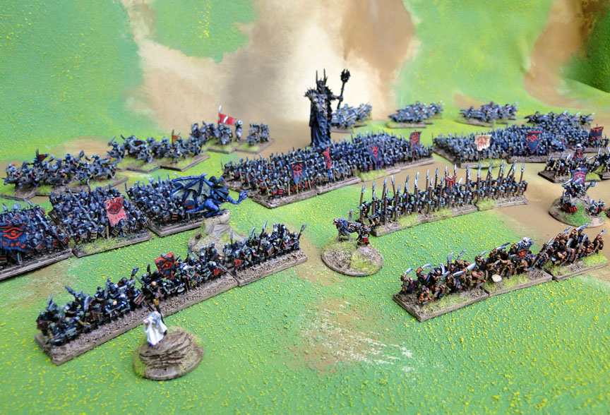 Skull and Crown: Warmaster Orc Army: Finished!