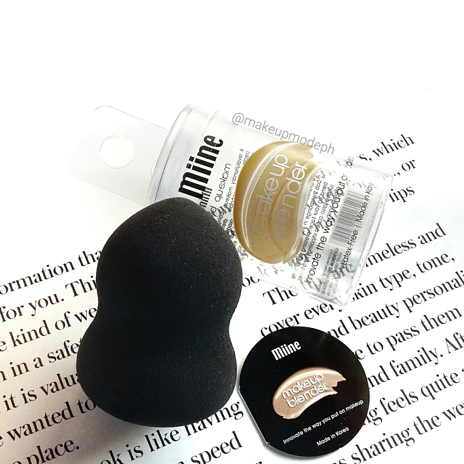 Makeupmodeph: The Best Beauty Blender Dupe (Miine Makeup Blender)