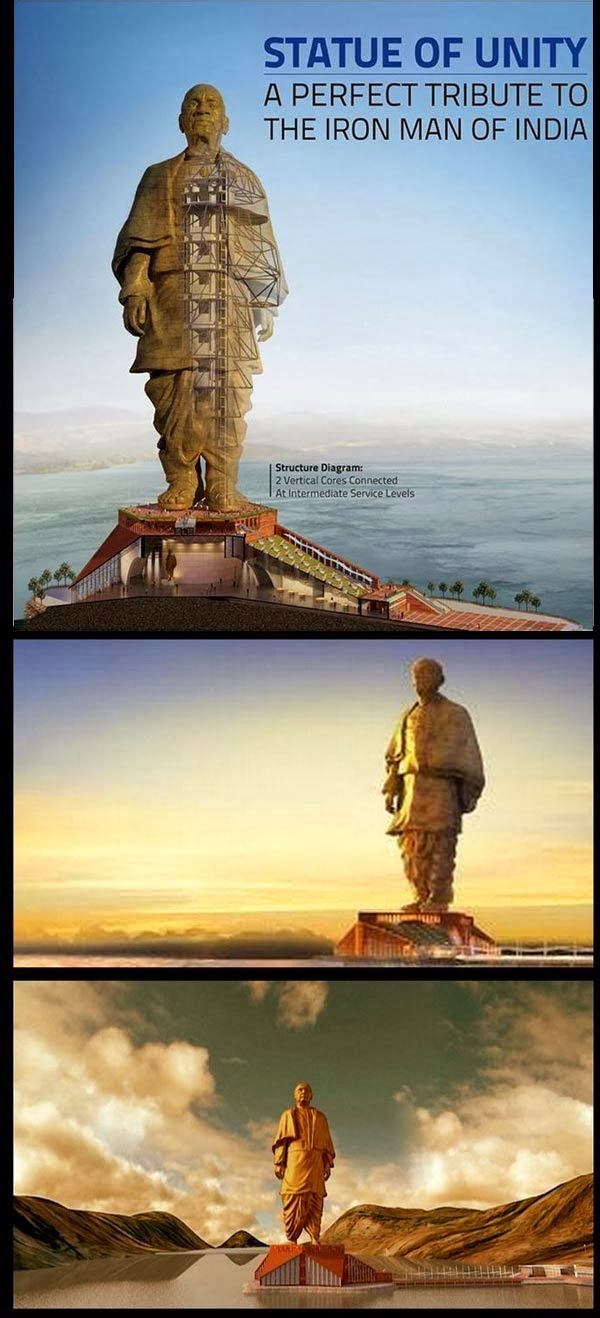 STATUE OF UNITY : PATUNG TERTINGGI DUNIA DI INDIA (12 GAMBAR) | Oh MY ...