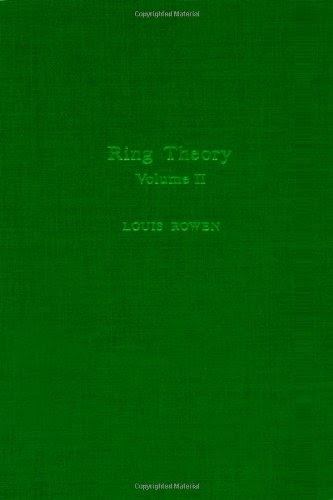 Ring Theory - Louis Rowen - Vol II | Libros y Software para Ingenieria