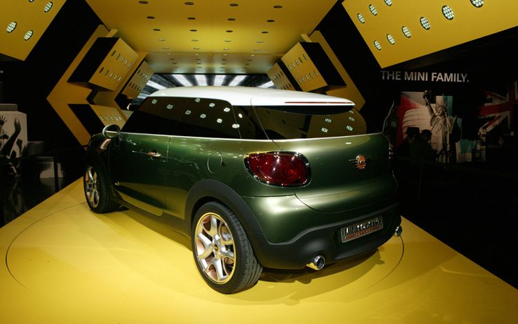 the super cars: Mini Paceman Concept