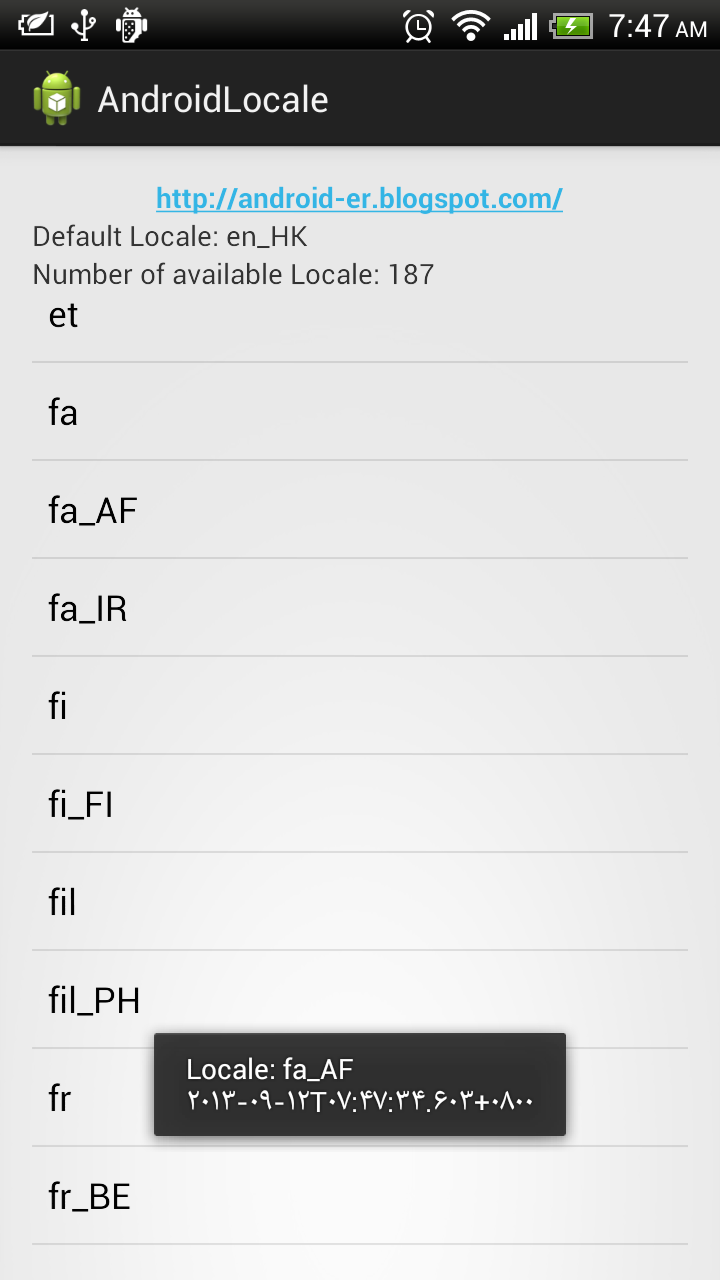 Android-er: Create SimpleDateFormat for specified Locale