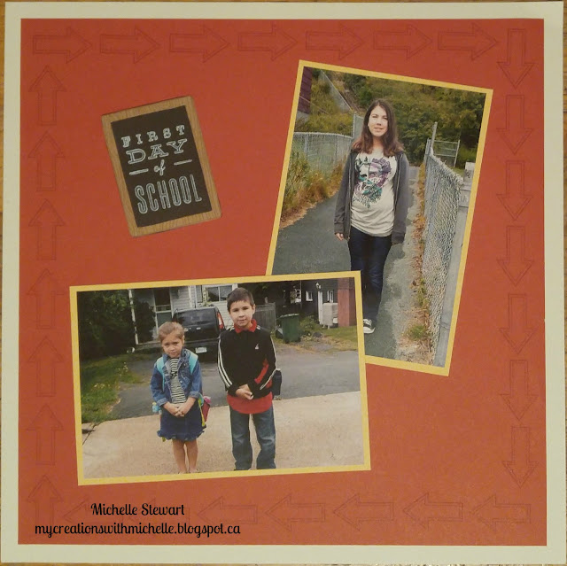 Creations With Michelle: Stamp of the Month Blog Hop - School Year