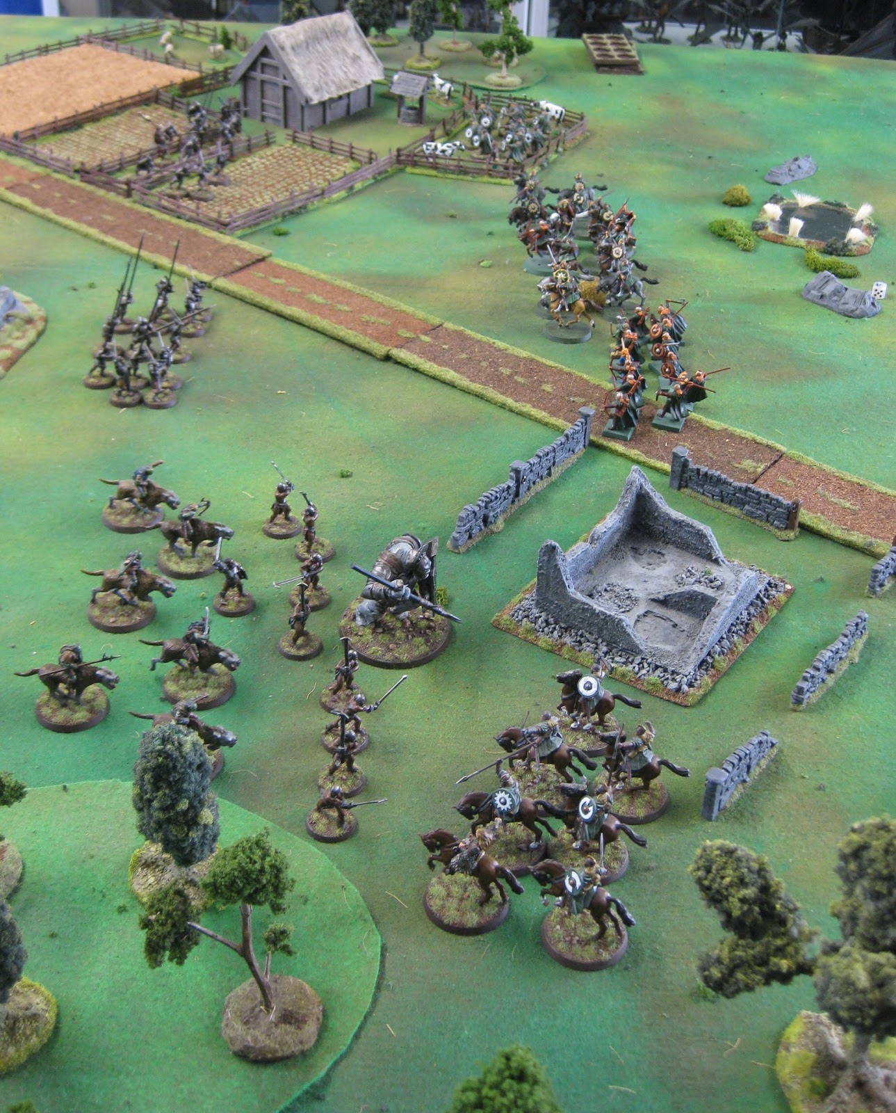 Scott's War-gaming: To the Death! - LOTR SBG Battle report - Rohan vs ...