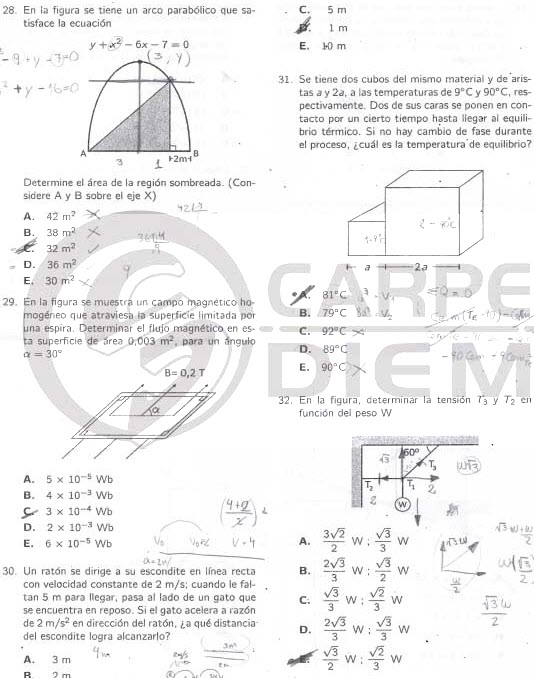SOLUCIONARIO DEL EXAMEN DE ADMISION UNSA 2020 - 2019 UNIVERSIDAD NACIONAL DE SAN AGUSTIN DE ...