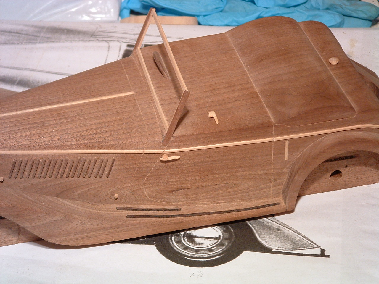 MSCCC Blog: Wooden Morgan: 1950 DHC - Week 11