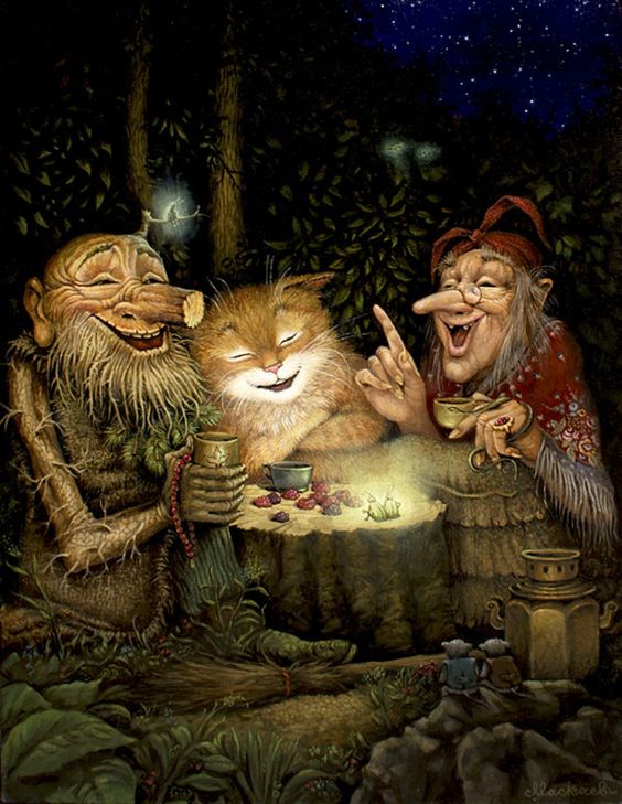 Pinzellades al món: Il·lustracions d'Alexander Maskaev: gnomos, nans i ...