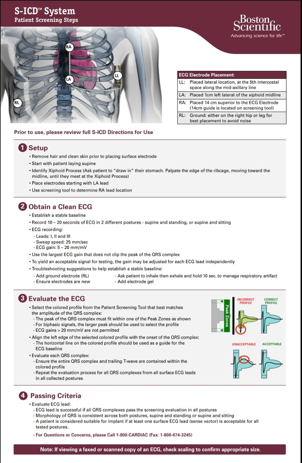 CVT Mohd Farid: Boston SICD System Patient Screening Step