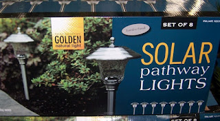 The 2 Minute Gardener: Photo - Solar Gardens Lights at Costco
