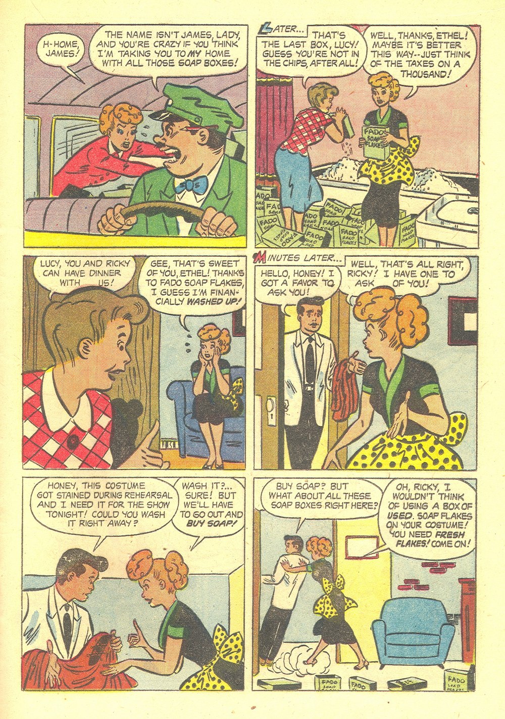 Saved From The Paper Drive: Dell Four Color #535 ~ I Love Lucy