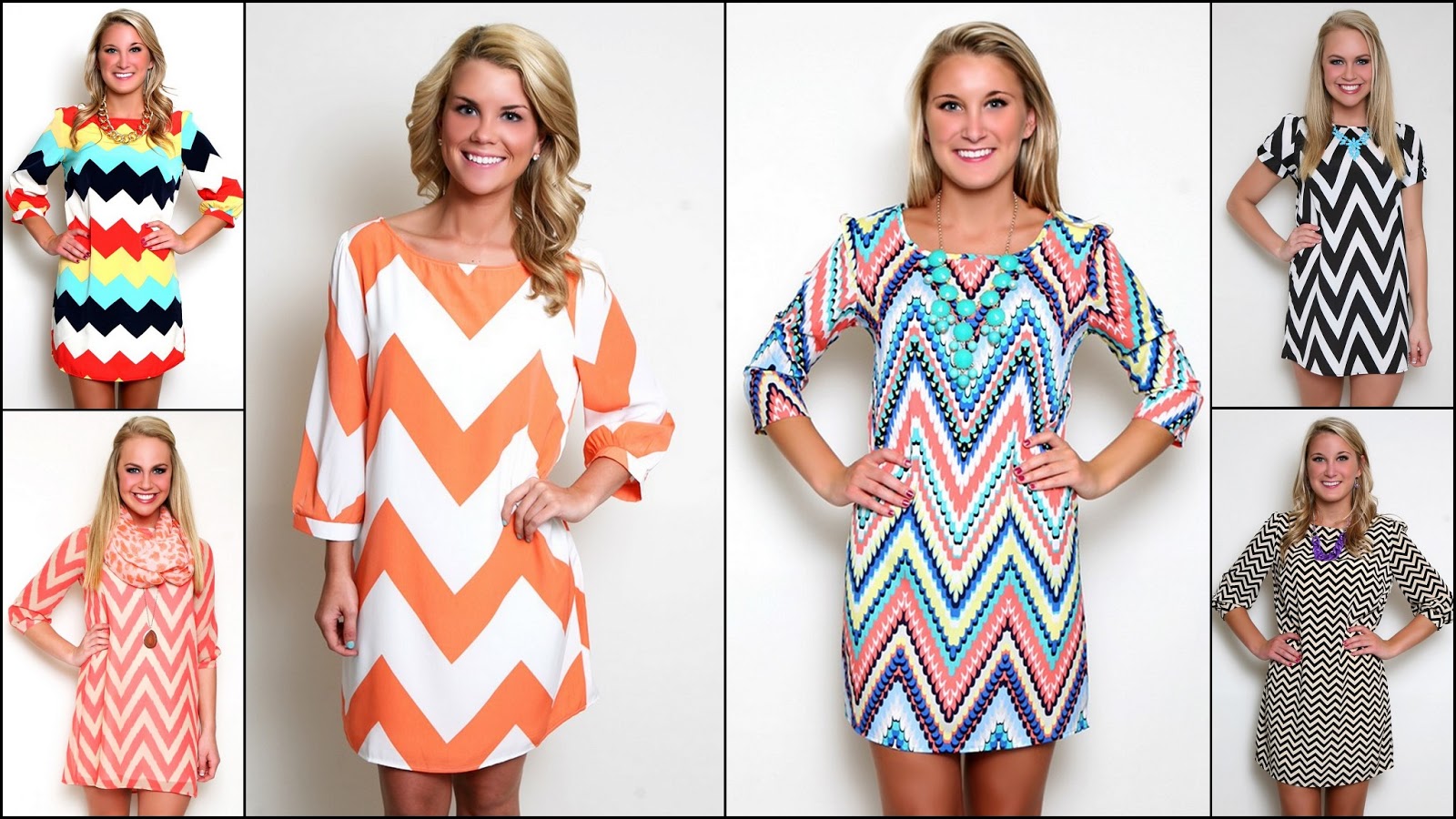 Flourish Boutique & Gallery: Five of our Fave Ways to Wear Chevron Dresses!