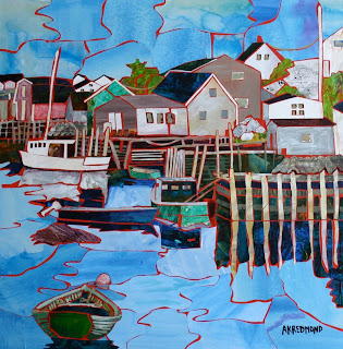 Andrea Redmond Studio Gallery: Flocking to Peggy's Cove, Jo Beale ...