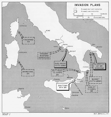 The War in Italy 1943-45 and Environs…: 'Operation Brimstone'