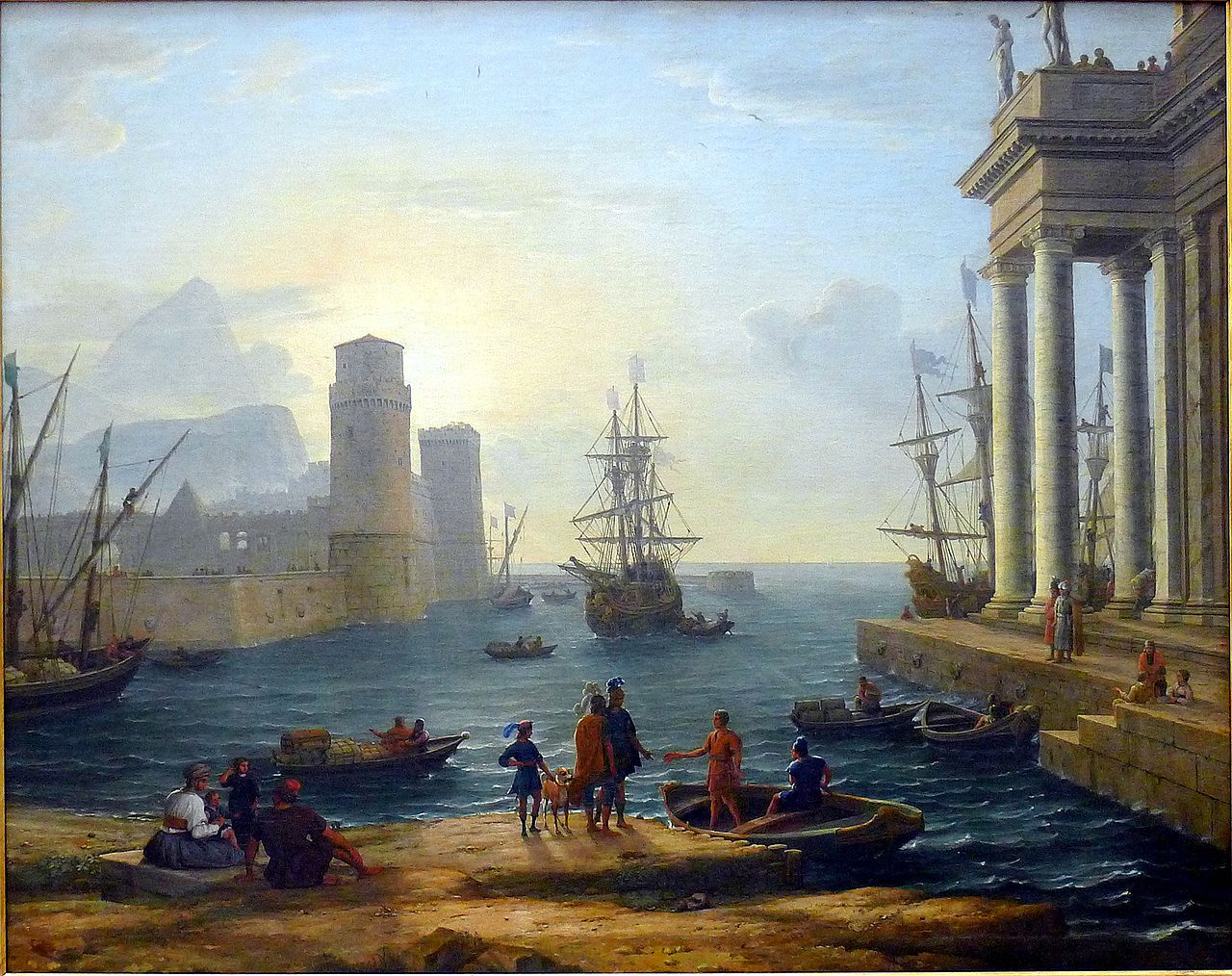 Viático de Vagamundo: Embarkation by Claude Gelée