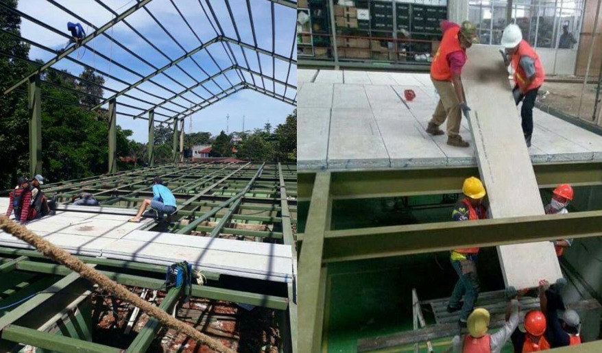 Cara Cepat Memasang Sistem Dinding Beton Panel - Depanel Center