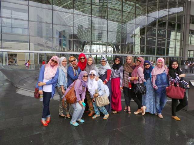 Hijabers Community Jakarta Goes To Singapore Seribu Hijabers