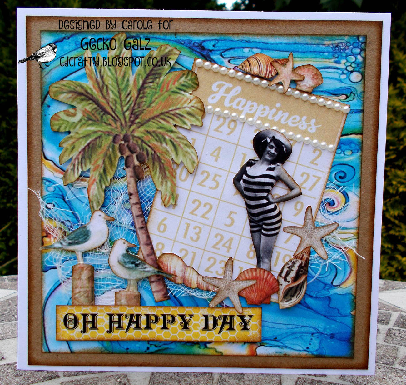 Gecko Galz: BEACHY KEEN DESIGNS BY..........Carole Jones