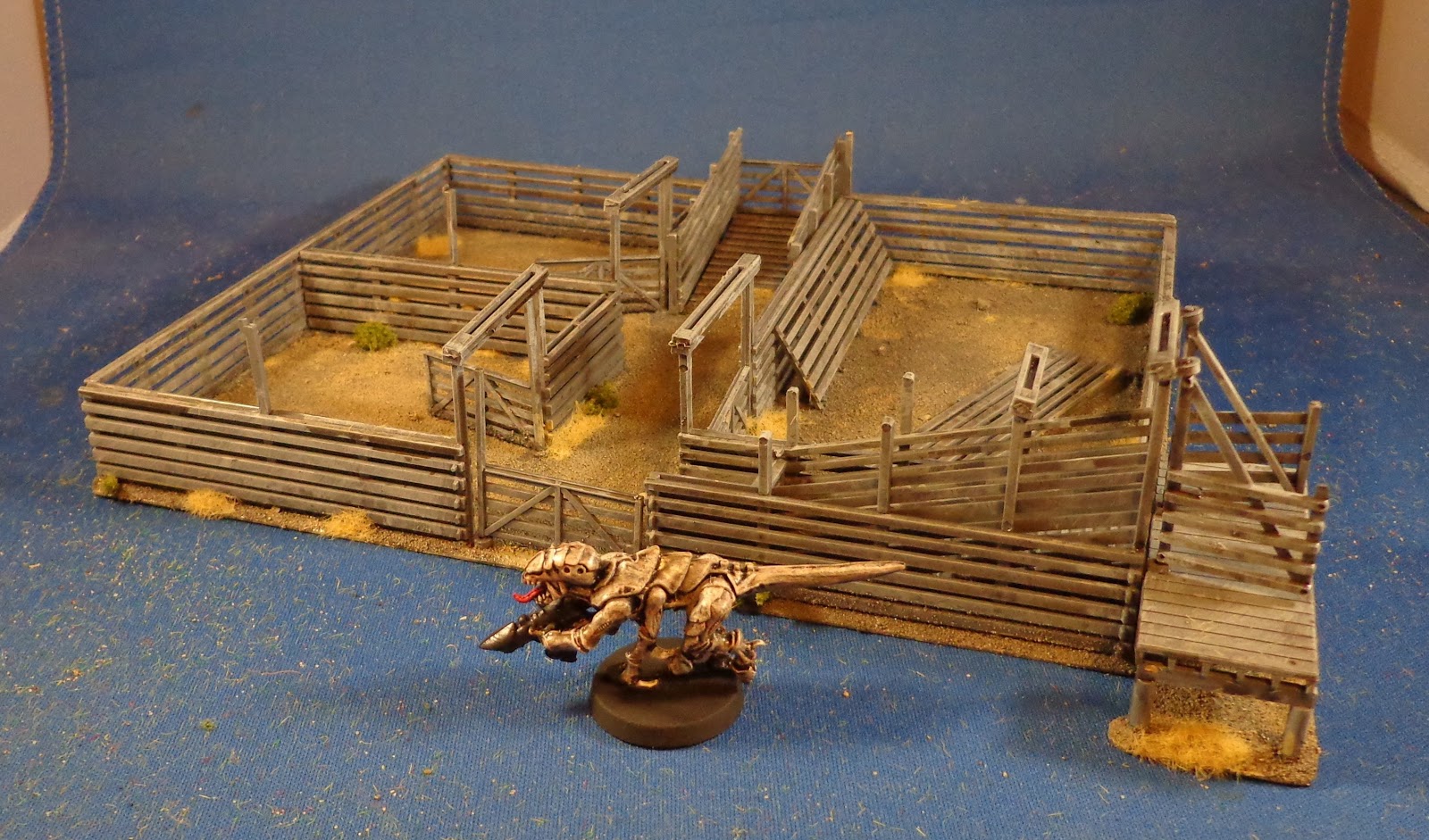 Bob's Miniature Wargaming Blog: Stockyards for superheroes
