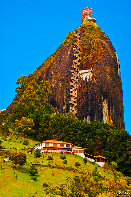 Girls With Dreams Become Women With Vision..!!!: The Guatape Rock in ...
