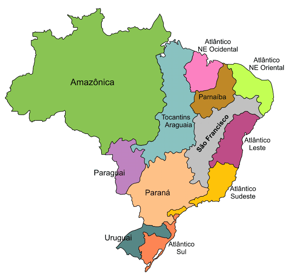 Mapas Geográficos do Brasil