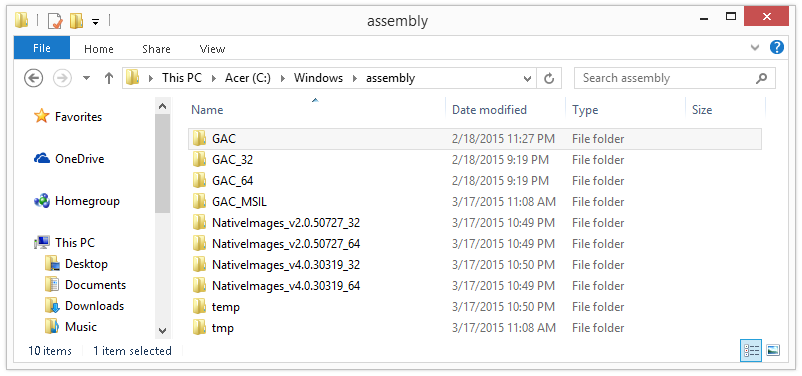 Jan David Narkiewicz (Developer): Global Assembly Cache (GAC) Assembly ...