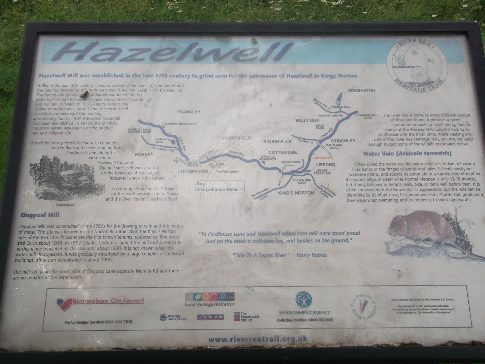 A Brummie's Guide to Birmingham: River Rea; Cartland Road – Dacer Close