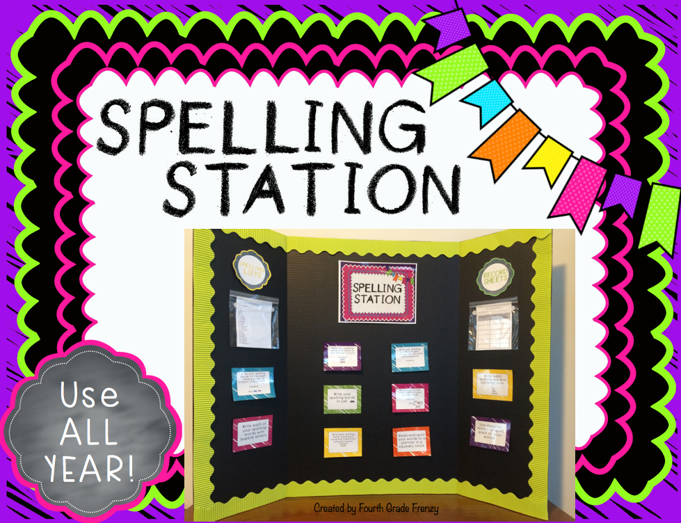 The Best of Teacher Entrepreneurs: Language Arts Lesson - Spelling Station