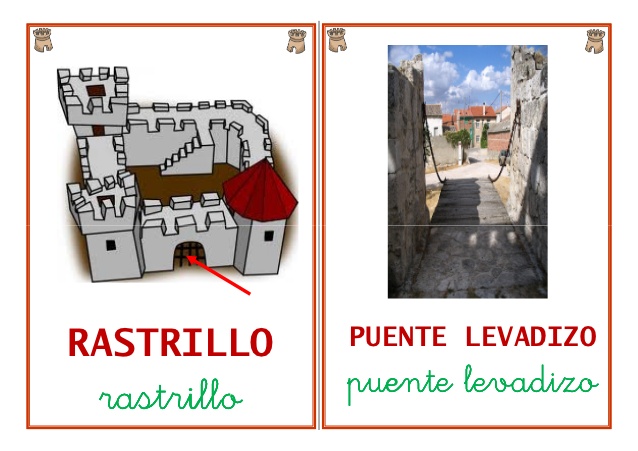 EDUCACIÓN INFANTIL DULCE CHACÓN: VOCABULARIO DE CASTILLOS