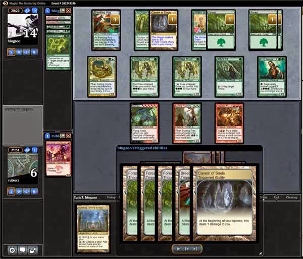 Magic the Gathering Adventures: [Modern] Red Devotion with Obsidean ...