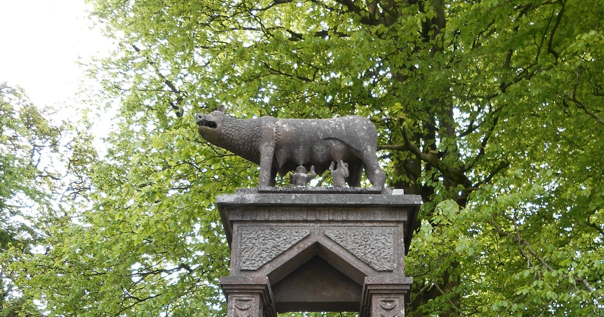 Off the Beaten Track in Somerset: Romulus and Remus Statue, Pen Hill