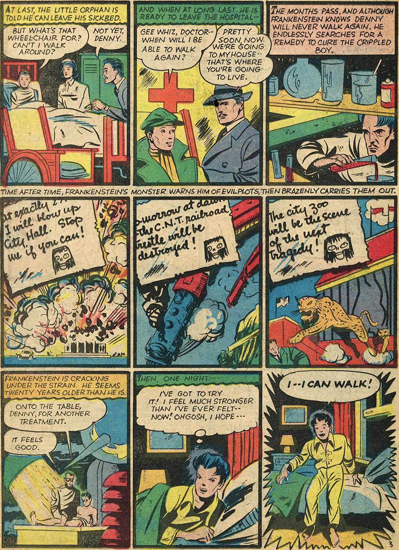 The Voice Of ODD!: Frankenstein - The Supervillain