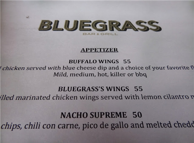 SASSY FOOD HUNTER: Bluegrass Bar & Grill