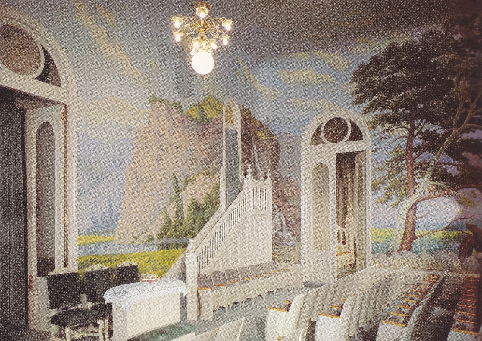 Historic LDS Architecture: Salt Lake Temple: Interior