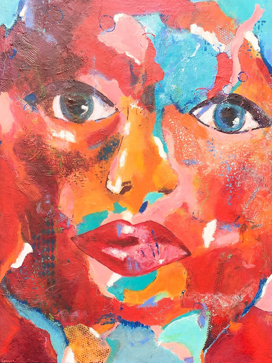 Pamela Fowler Lordi: Contemporary Abstract Expressionist Portrait ...