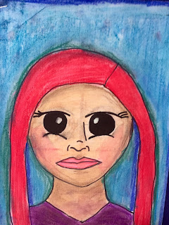 Grandville Elementary ART: 6th Grade Portraits