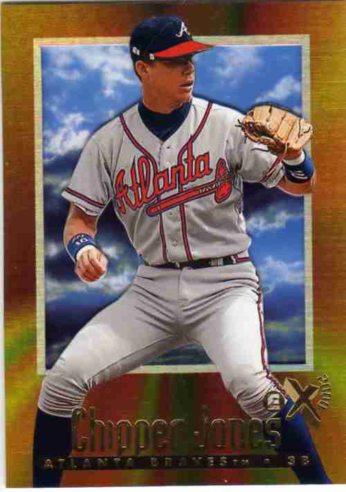 Cardboard Junkie: 1997 Fleer EX 2000 Chipper Jones