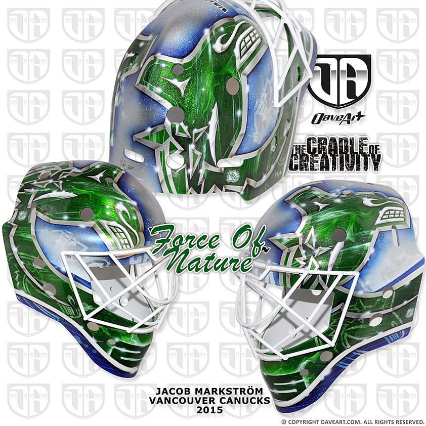 I Love Goalies!: Jacob Markstrom 2015-16 Mask