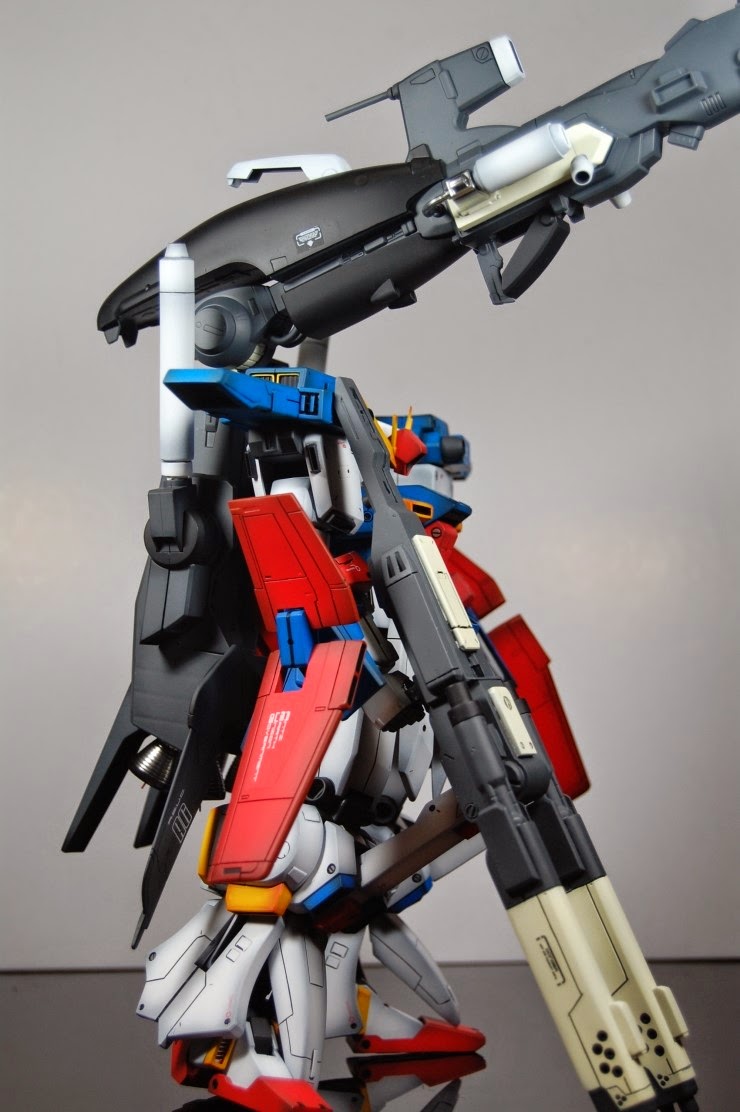 GUNDAM GUY: Core Works 1/100 ZZ Gundam Conversion - Painted Build