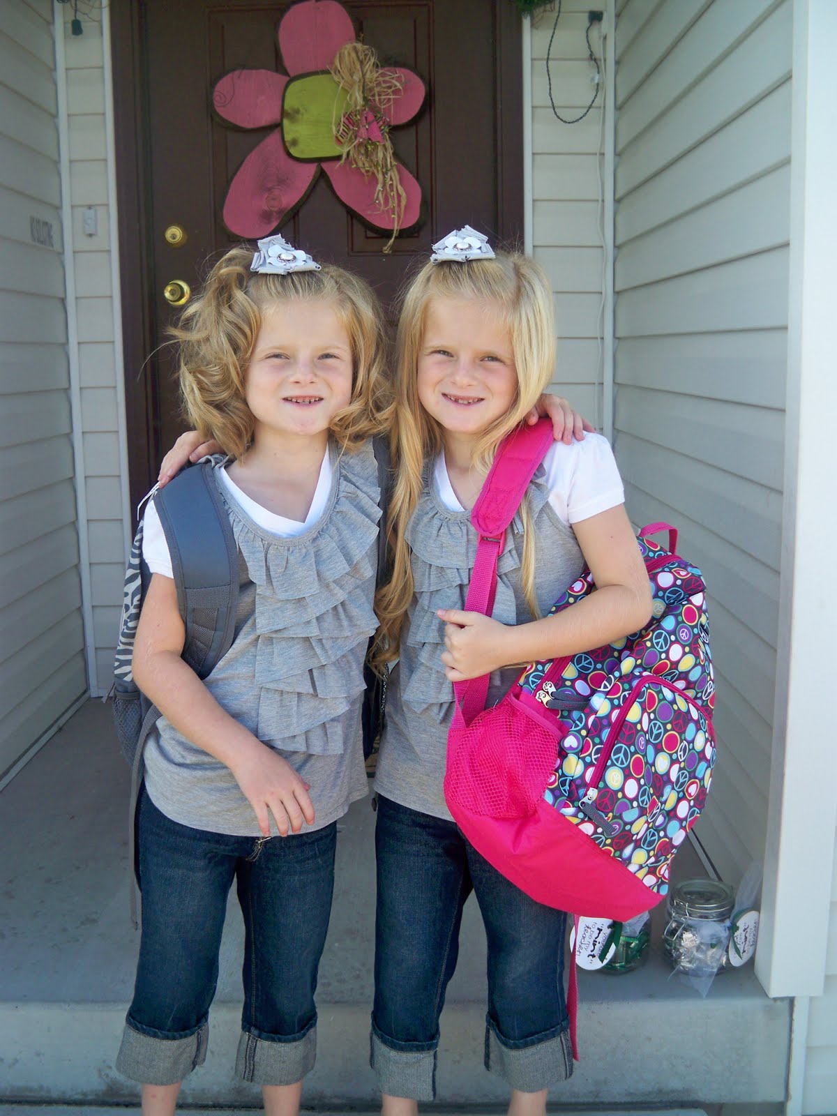 The Dance Five: First day of 2nd grade!!!