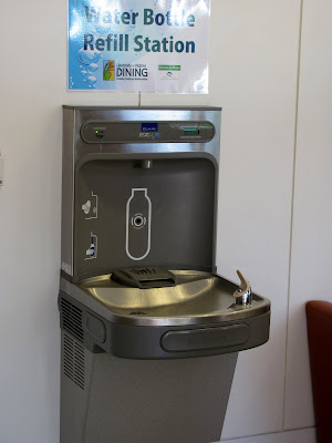 Sustainable Dining at UVA: Water Bottle Refill Station