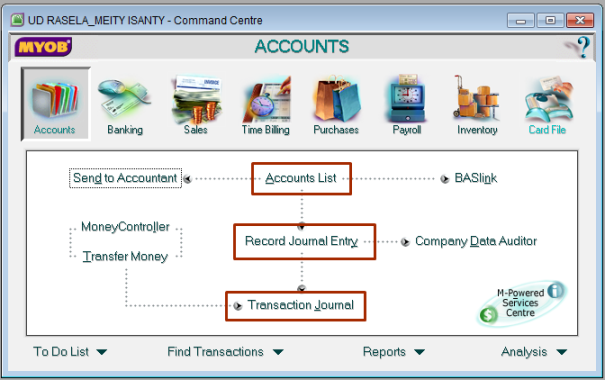 MYOB Accounting Application v.18 Plus ~ it's Me