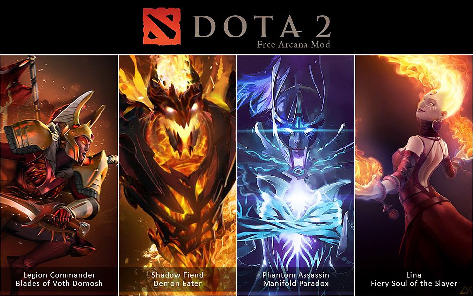 DOTA 2 MOD Collections: DOTA 2 Megapack MOD - Hero Items