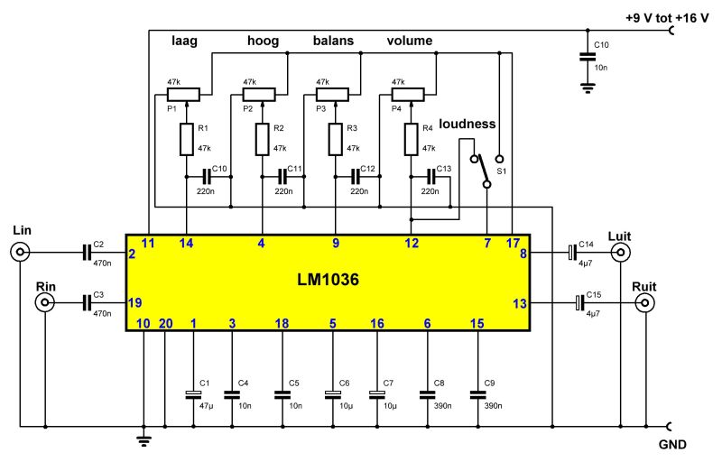 Elektronica-hobby blog van Jos Verstraten (605 artikelen): Chip: LM1036 ...