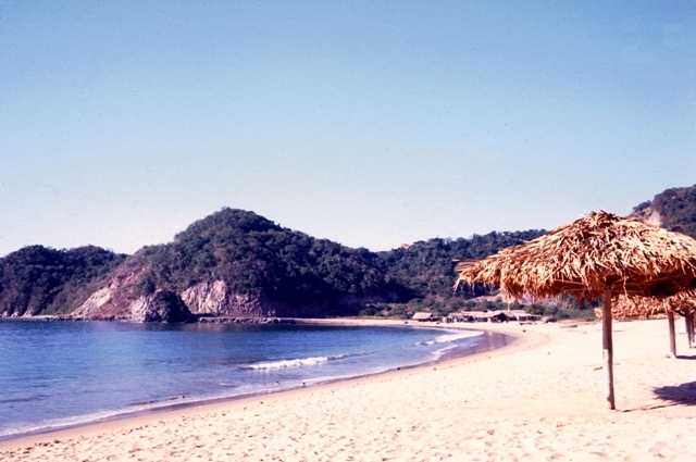 Melaque on the Costalegre: Hotel Melaque in 1970