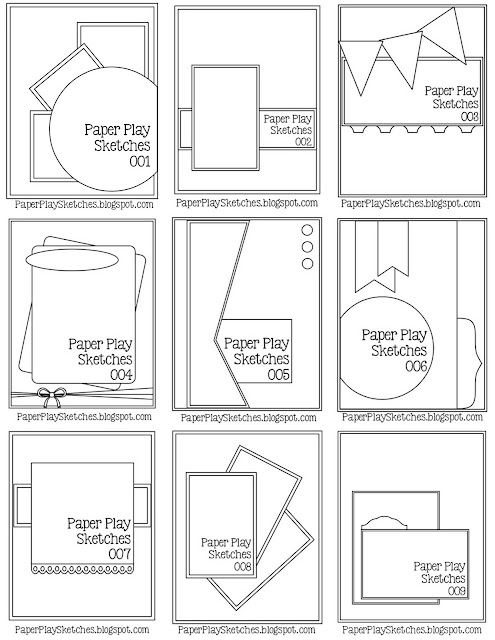 Paper Play Sketches: Sketch Sheets to Print