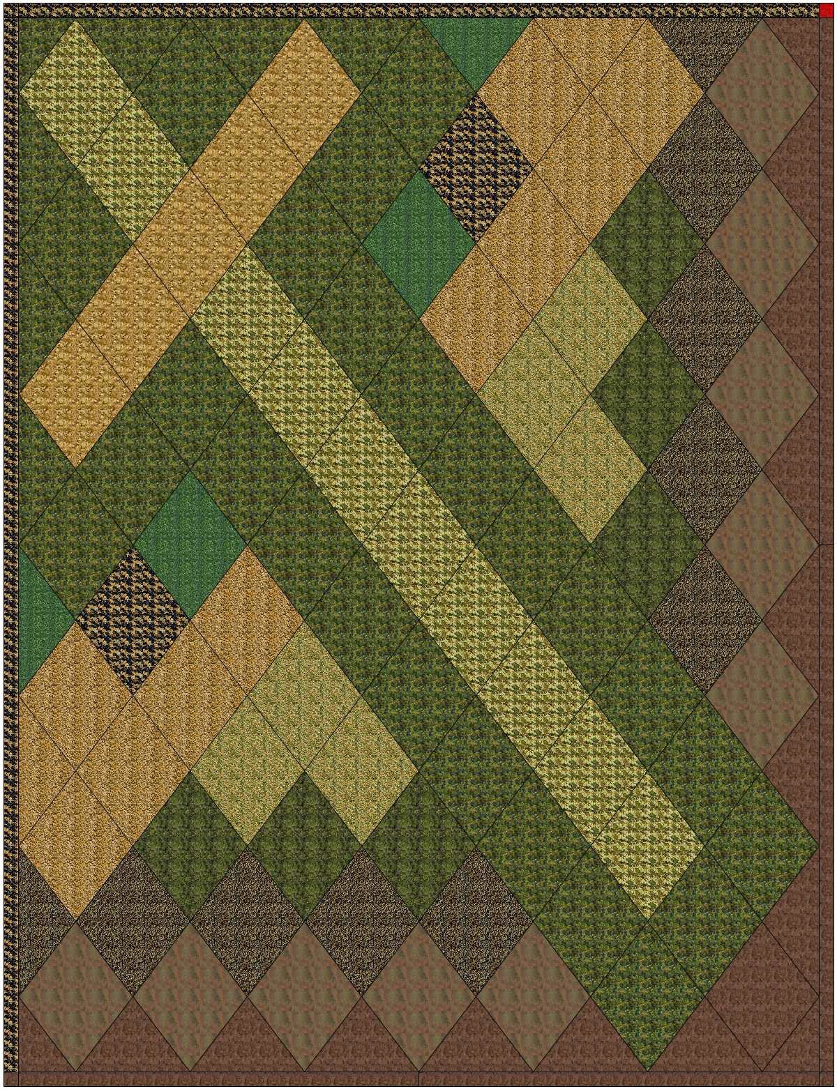 KISSed Quilts - Keeping It Simple and Stunning: Flyover - EQ / Island ...