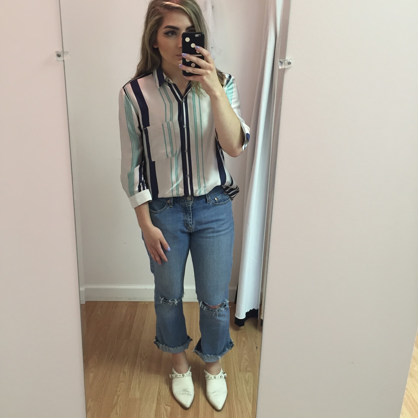 DIY Jean Distressing — life according to francesca