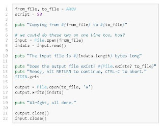 TESTHEAD: Exercise 17: More Files: Learn Ruby The Hard Way: Practicum
