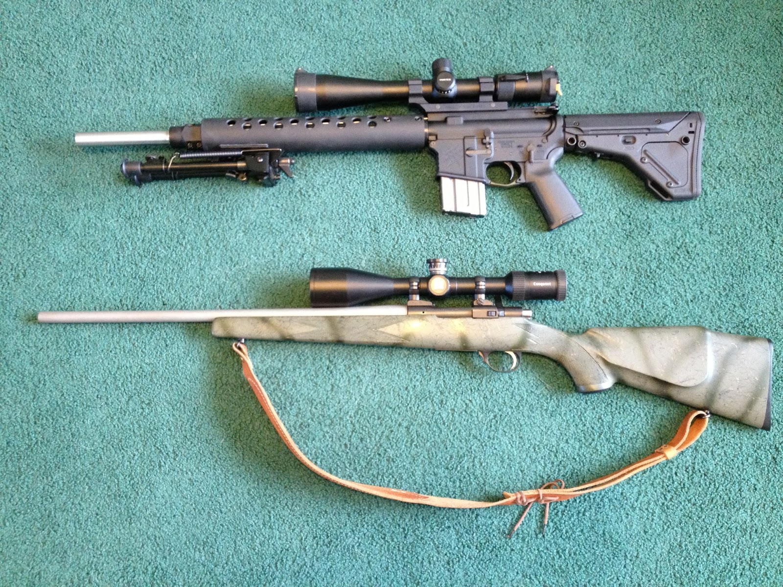 Performance Rifles: New AR Varmint-Battle Set up