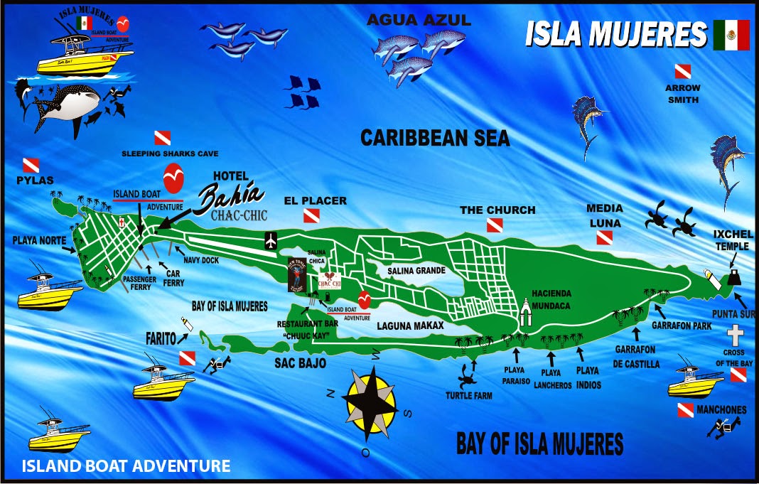 Playa Norte Isla Mujeres Mexico